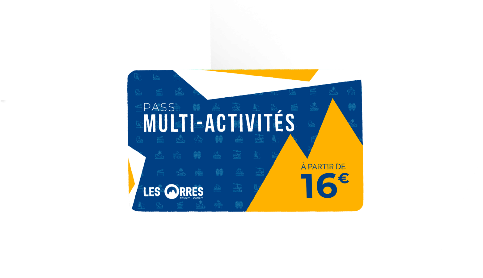 Pass multi-activités Passp'Orres 2023-2024