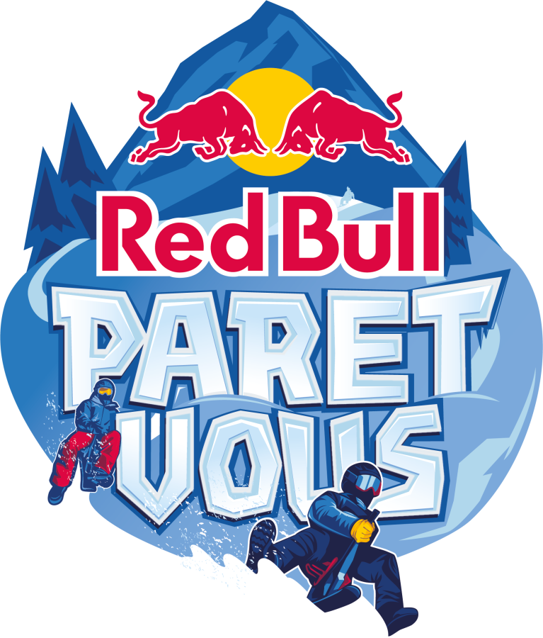 Logo Red Bull Paret Vous aux Orres, Hautes-Alpes