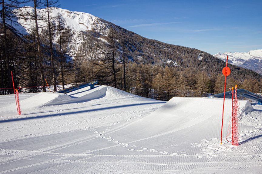 Snowpark, spazio ludico | Les Orres